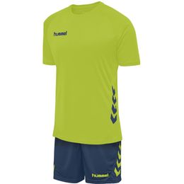Hummel Verstellbare Taille Anzug Hmlpromo Herren in LIME PUNCH/DARK DENIM | Gr.: S