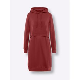 Heine Shirtkleid in dunkelrot | Gr.: 44