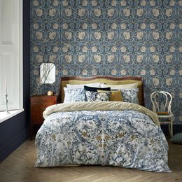 Vliestapete "Pimpernel", blau, B:0,52m L:10m, Vlies, WILLIAM MORRIS AT HOME, Tapeten, Design Tapeten
