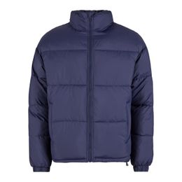 Winterjacke Urban Classics "Urban Classics Basic Puffer Winter Jacket", Damen, Gr. L, navy, 100% Polyamid, unifarben, normal, ohne Ausschnitt, Jacken Winterjacke