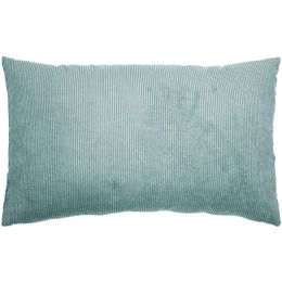 Dekokissen Pad "CASUAL", aqua, unifarben, B:35cm L:60cm, Polyacryl, Polyester, Dekokissen_Sitzkissen_Kissenh&uuml;llen, Made in Europe, Uni Farben, verschiedene Gr&ouml;&szlig;en
