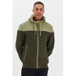 Blend Herren Kurzjacke "BHMelon"forest night, Gr. M, unifarben, 100% Polyester, Jacken, &Uuml;bergangsjacke mit Kapuze