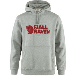 Fj&auml;llr&auml;ven Fj&auml;llr&auml;ven Logo Hoodie Herren - grau - Gr. S - Baumwolle