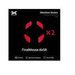 X-raypad Obsidian Mouse Skates f&uuml;r Finalmouse Air58 Ninja