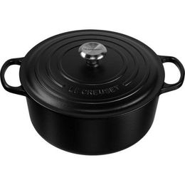 Le Creuset Signature Br&auml;ter rund 30 cm schwarz