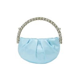 KRZY Handtasche Damen Gr&ouml;&szlig;e One Size hellblau / transparent
