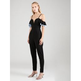 Wal G. Jumpsuit 'SIMAH' Damen Gr&ouml;&szlig;e XS hellblau / schwarz