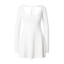 Hollister Knitted dress female White size L