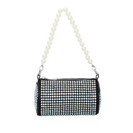 NAEMI Schultertasche Damen Gr&ouml;&szlig;e One Size schwarz / silber / transparent / perlwei&szlig;