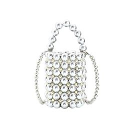 Koosh Handbag female Silver size One Size