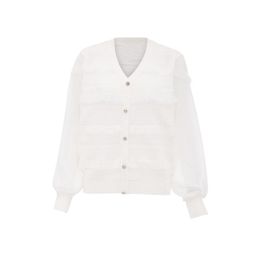 Carato Knit Cardigan female White size XS/S
