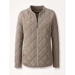 WITT Damen Steppjacke, taupe, Gr&ouml;&szlig;e 38