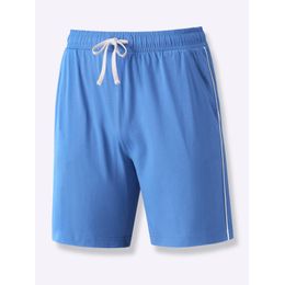 w&auml;schepur men Herren Hose kurz, mittelblau, Gr&ouml;&szlig;e 44/46