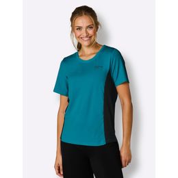 Damen Funktionsshirt, Blau, Gr. 40/42, Catamaran Sports, T-Shirts, Material: Polyester