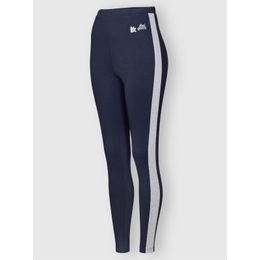 feel good Damen Leggings, marine-steingrau, Gr&ouml;&szlig;e 52/54