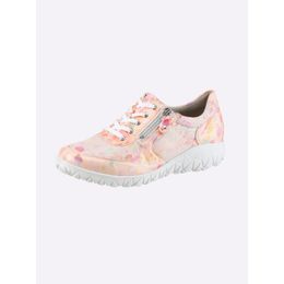 Waldl&auml;ufer Waldl&auml;ufer Damen Sneaker, flamingo-bedruckt, Gr&ouml;&szlig;e 6,5