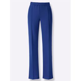 WITT Damen Anzughose mit Dehnbund, royalblau, Gr&ouml;&szlig;e 19