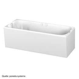 Poresta systems Poresta Vario Wannentr&auml;ger f&uuml;r Bette Set Rechteck-Badewanne, 17151117,