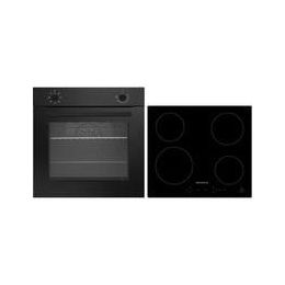 respekta ASET9004295I, Backofen-Set schwarz