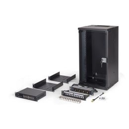 Digitus Netzwerk-Set SOHO Pro, 254 mm (10") - 12HE, 315 x 300 mm (B x T)