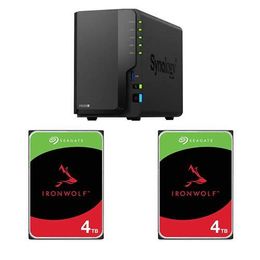 Synology DiskStation DS225+ 8TB (2x 4TB) Seagate Ironwolf&reg; NAS Festplatte