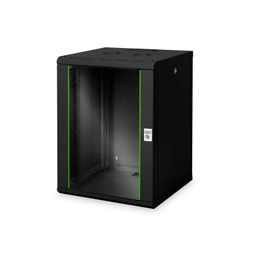 Digitus 16HE 19"-Wandgeh&auml;use Unique Serie RAL 9005 schwarz