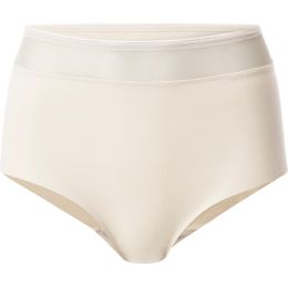 w&auml;schepur Damen Taillenslip mit Mesh-Einsatz elfenbein Gr&ouml;&szlig;e 40/42