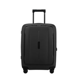 Hartschalen-Trolley Samsonite "ESSENS ZIP", Gr. B/H/T: 40cm x 55cm x 23cm 50 l, graphite, Polypropylen, Koffer, Reisekoffer Hartschalenkoffer f&uuml;r Flugreisen Volumenerweiterung