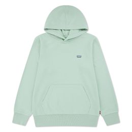 Hoodie LEVI'S KIDS "LVB MINI BATWING PULL OVER HOO", Jungen, Gr. 8 (128), cameo gr&uuml;n, Sweatware, Obermaterial: 60% Baumwolle, 40% Polyester, bequem, angesetztes B&uuml;ndchen, Sweatshirts Hoodie, for BOYS