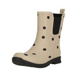 Gummistiefel WEATHER REPORT "Snicker", Damen, Gr. 37, schwarz (khaki, schwarz), Gummi, Schuhe Gummistiefel, in wasserdichter Qualit&auml;t