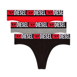 Diesel Slip Herren Gr&ouml;&szlig;e XL grau / knallrot / schwarz