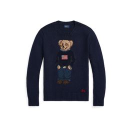 Polo Ralph Lauren Pullover Damen Gr&ouml;&szlig;e S beige / navy / braun / rot