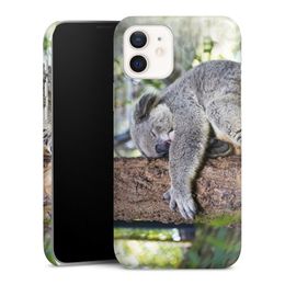 DeinDesign iPhone 12 Handy Premium Case Smartphone Handyh&uuml;lle Schutzh&uuml;lle gl&auml;nzend Australia Tree Koala Bear Premium Case