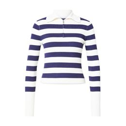 Miss Selfridge Pullover Damen Gr&ouml;&szlig;e L navy / wei&szlig;