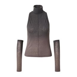 Bella x ABOUT YOU Top 'Jessie' female size M Grey / Dark grey