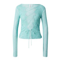 R&eacute;sum&eacute; R&eacute;sum&eacute; Bluse 'Selma' Damen Gr&ouml;&szlig;e L aqua / wei&szlig;