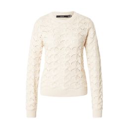 V&eacute;ro Moda Vero Moda Pullover 'VMINDIGO' Damen Gr&ouml;&szlig;e S wei&szlig;