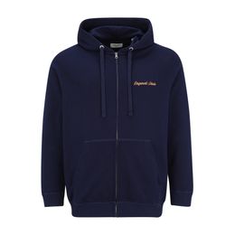 Jack & Jones Plus Jack & Jones Plus Sweatjacke 'JORNORREBRO' Herren Gr&ouml;&szlig;e XXL navy / curry