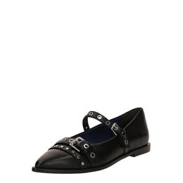 Newd Ballet Flats with Strap female Black size 40