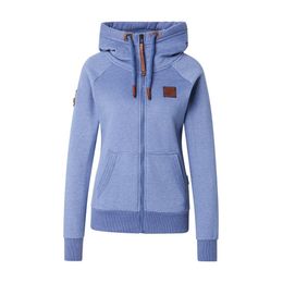 Naketano Zip-Up Hoodie female Blue size XL