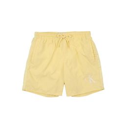 Calvin Klein Swimwear Badeshorts Jungen Gr&ouml;&szlig;e 152/164 gelb