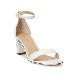 Lauren by Ralph Lauren Lauren Ralph Lauren Strap Sandals 'LOGAN' female White size 5.5