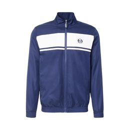 Sergio Tacchini Sweatjacke Herren Gr&ouml;&szlig;e M dunkelblau / wei&szlig;