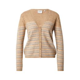 Pepe Jeans Strickjacke 'Cleo' Damen Gr&ouml;&szlig;e XL camel / hellbeige / graumeliert