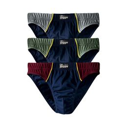 Le Jogger Slip Herren Gr&ouml;&szlig;e M/L marine / hellblau / gr&uuml;n / rot
