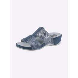 MUBB Damen Pantolette , trittd&auml;mpfend ausger&uuml;stet, marine, Gr&ouml;&szlig;e 40