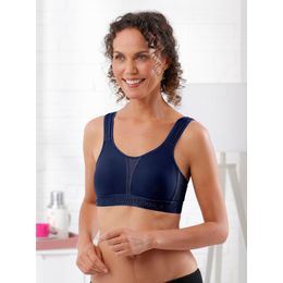 Swegmark Damen Sport-BH ohne B&uuml;gel, nachtblau, Gr&ouml;&szlig;e 75E