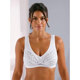 w&auml;schepur w&auml;schepur Damen BH ohne B&uuml;gel, wei&szlig;, Gr&ouml;&szlig;e 110B