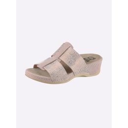 MUBB Damen Pantolette , trittd&auml;mpfend ausger&uuml;stet, ros&eacute;, Gr&ouml;&szlig;e 40