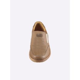 airsoft comfort+ Herren Slipper mit Perforation, camel, Gr&ouml;&szlig;e 41